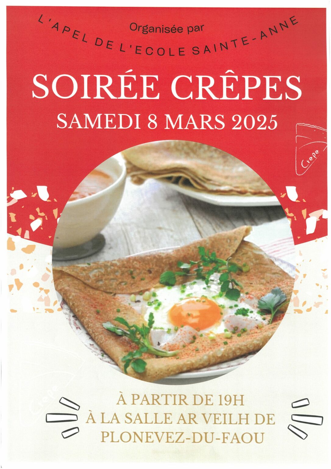 Soirée crêpes – Commune de Plonévez-du-Faou